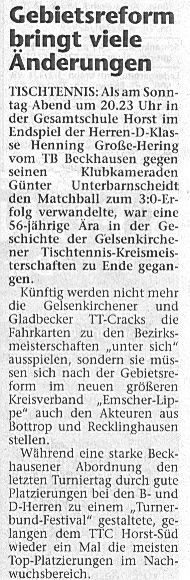 Horster Zeitung 20.9.04